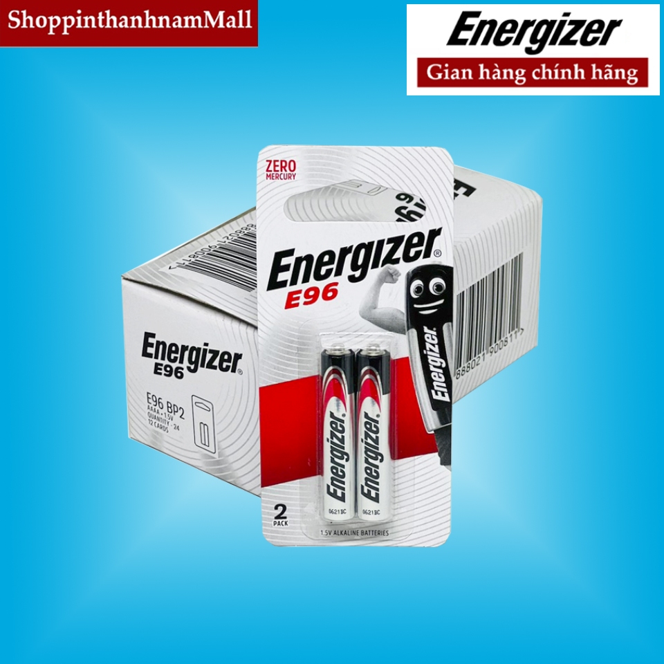 Pin 4A ( AAAA ) Energizer E96 alkaline 1,5V Vỉ 2 Viên Chính Hãng Thay ...