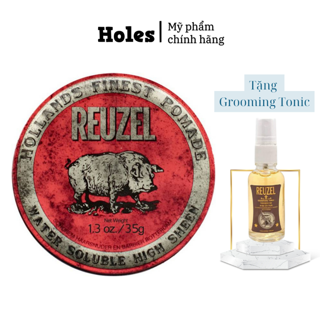 Sáp vuốt tóc Reuzel Red Pomade - 113gr | Shopee Việt Nam