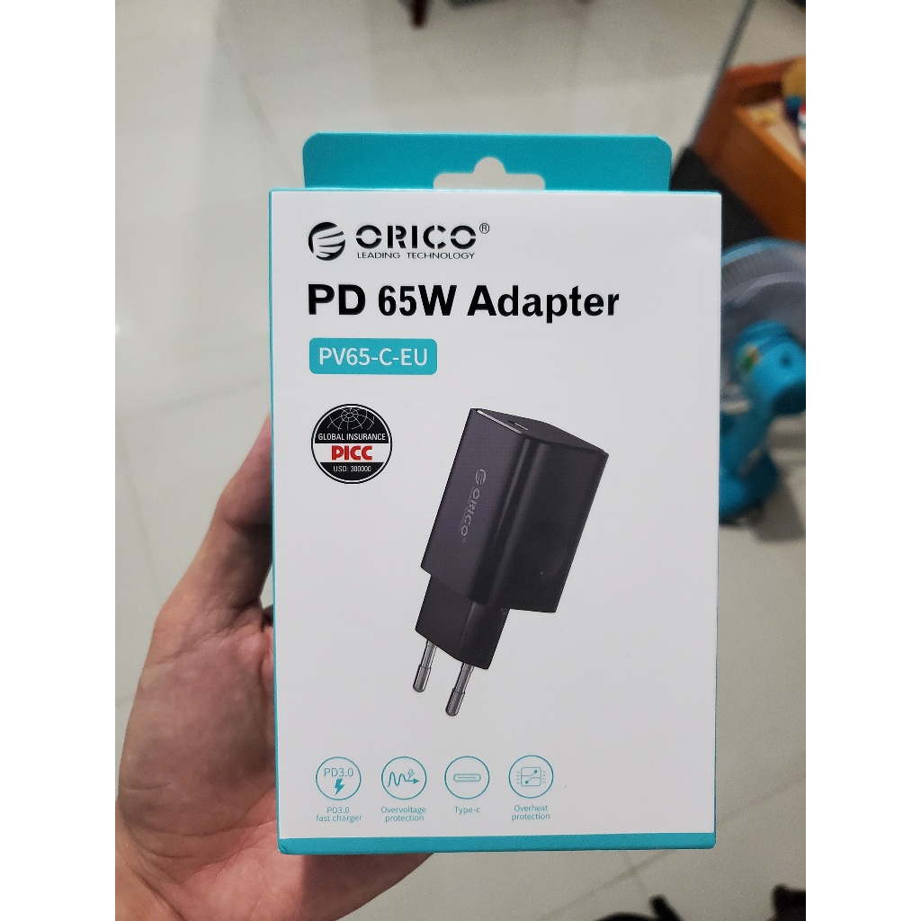 Củ sạc Orico 65W 01 cổng type C | Shopee Việt Nam