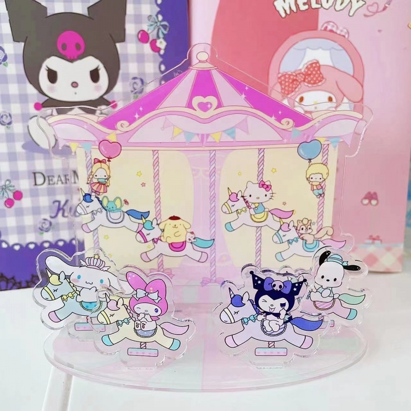 Mô hình Standee để bàn decor trang trí các nhân vật hoạt hình Sanrio ...