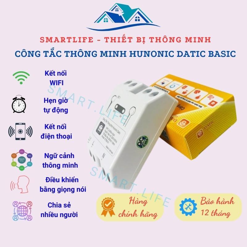 Công tắc Thông Minh Datic Basic Modul Input Hunonic Loại Cơ Bản, Siêu ...