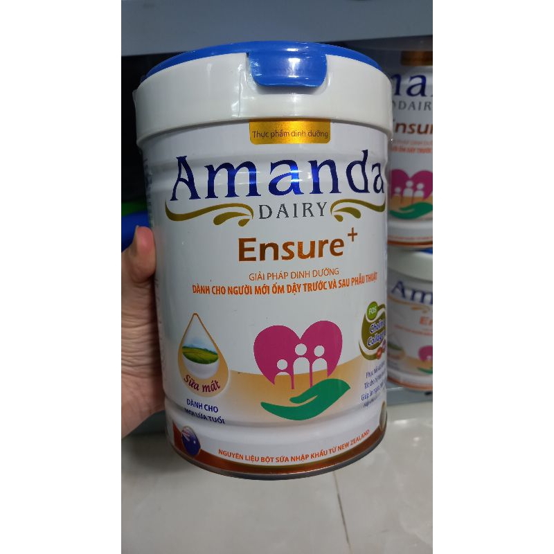 Sữa canxi AMANDA 900g hsd 4/2024. Hỗ trợ tốt xương khớp, tim mạch | Shopee Việt Nam