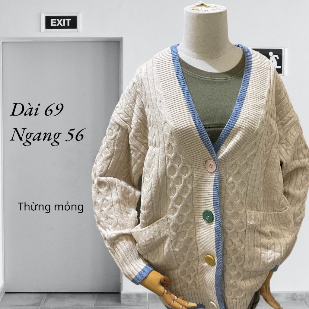 ( 2HAND ĐƯỢC LỰA MẪU ) Áo cardigan len 2hand, khoác len Hàn siêu phẩm ...