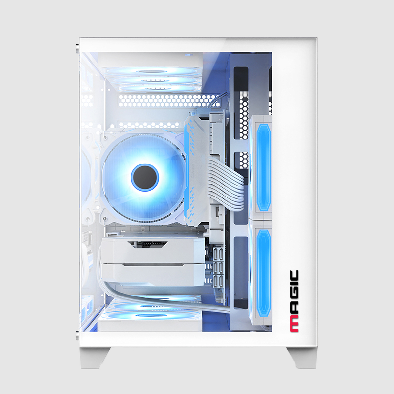 CASE MAGIC AQUA-M ULTRA Plus WHITE (M-ATX) | Shopee Việt Nam
