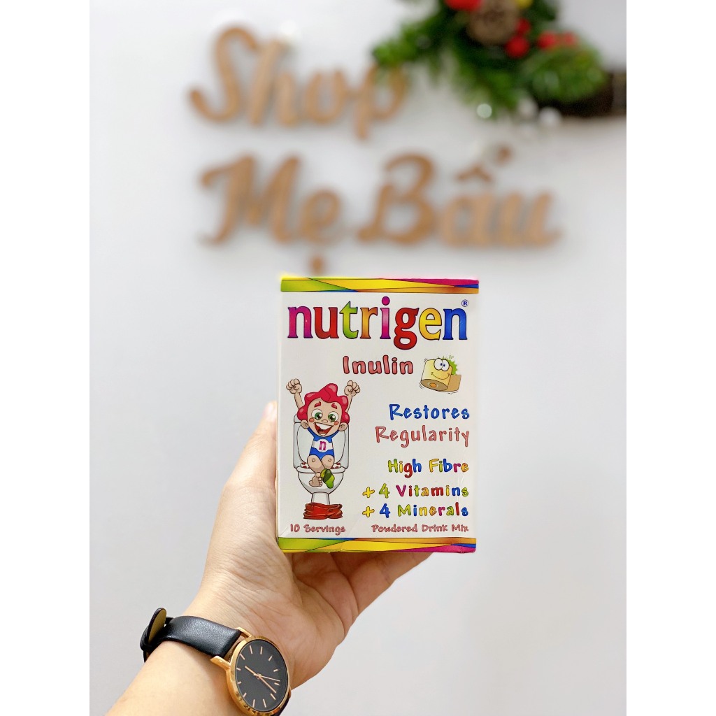 NUTRIGEN INULIN HỖ TRỢ DỨT ĐIỂM TÁO BÓN CHỈ TRONG 1O NGÀY - DÙNG CHO BÉ ...