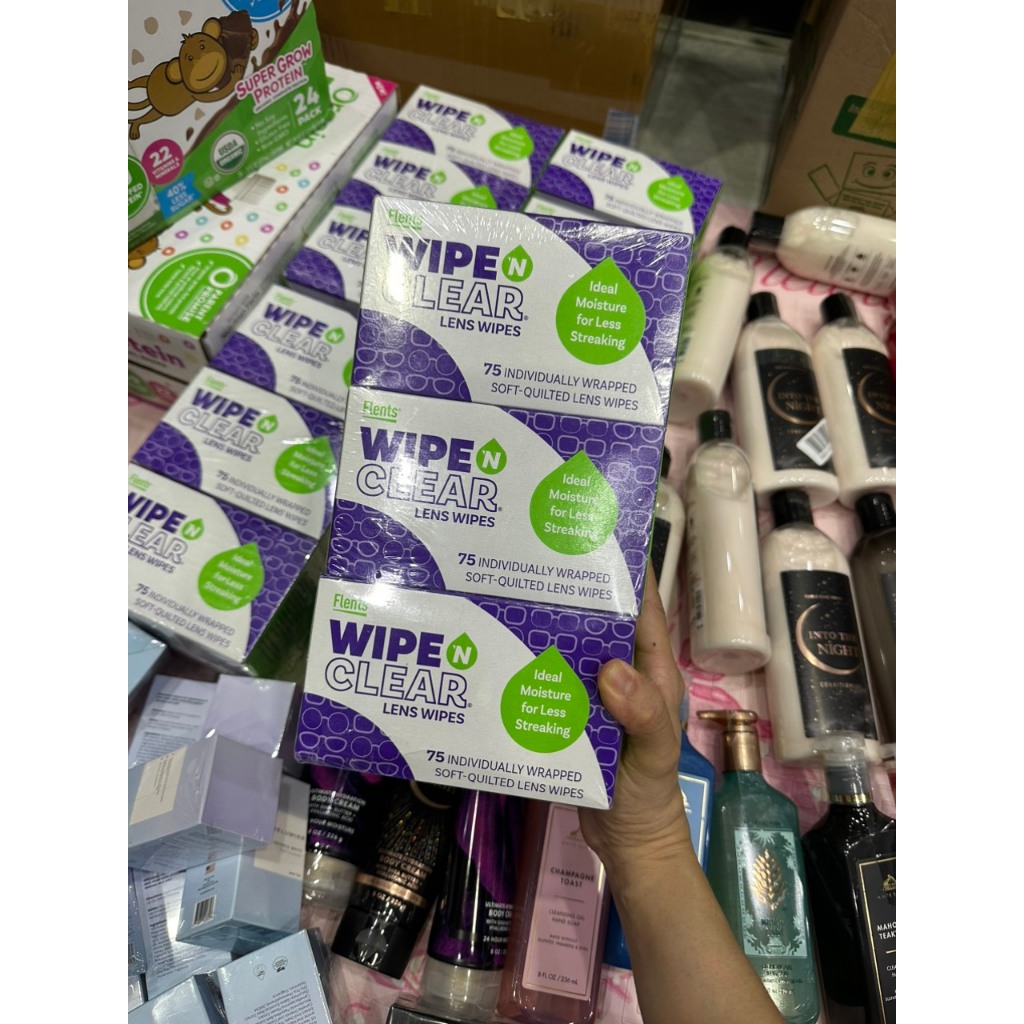 Giấy lau kính Wipen Clean Mỹ - Siêu thị Costco Mỹ | Shopee Việt Nam