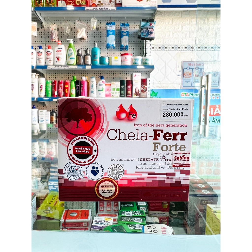 CHELA-FERR FORTE - BỔ SUNG SẮT | Shopee Việt Nam
