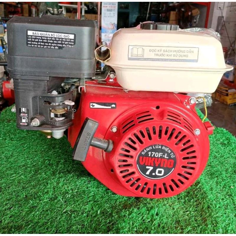 Máy xăng Vikyno 7.0hp 170F-L cốt xéo - động cơ máy nổ | Shopee Việt Nam
