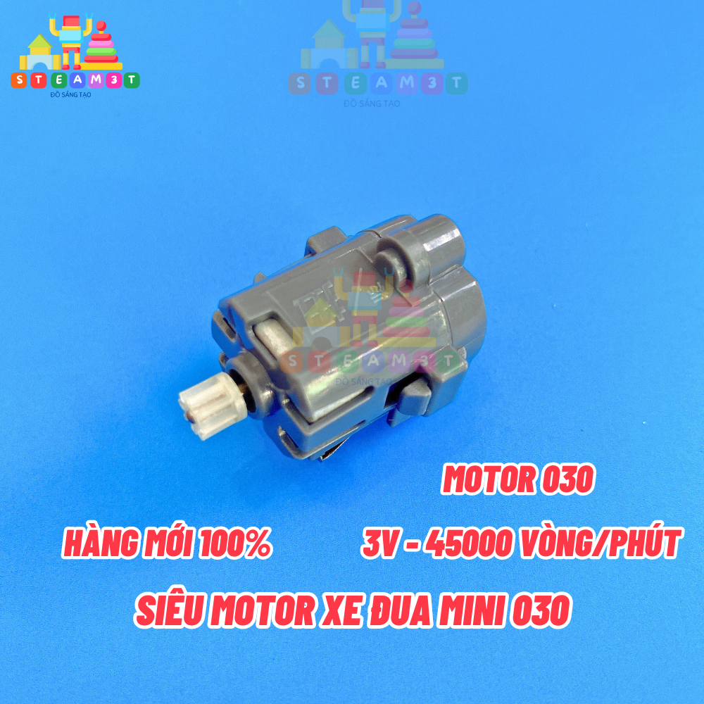 Siêu motor tốc độ cao cho xe đua mini, Motor 030 DC 3V - 45000 Vòng ...