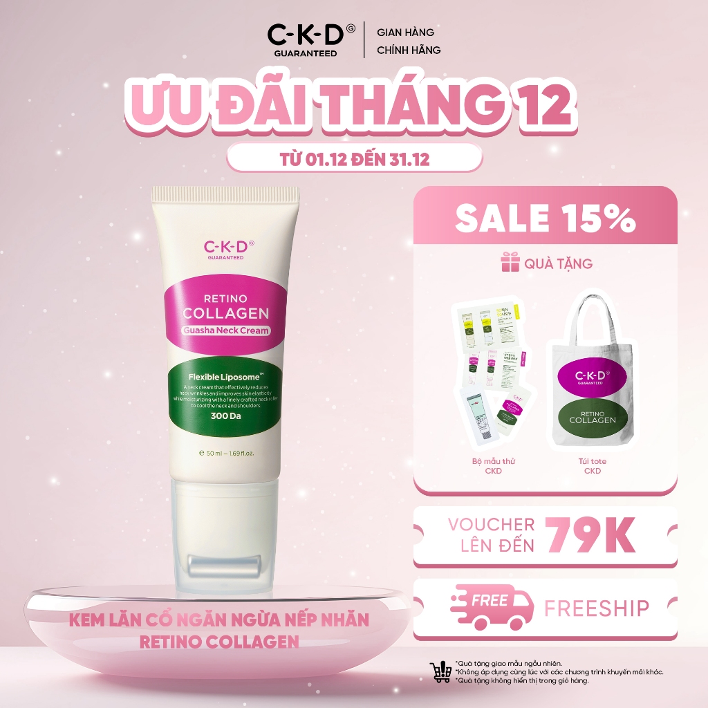 Kem Lăn Cổ Ngăn Ngừa Nếp Nhăn, Săn Chắc, Sáng Da CKD Retino Collagen 50ml - CKD Guaranteed ...