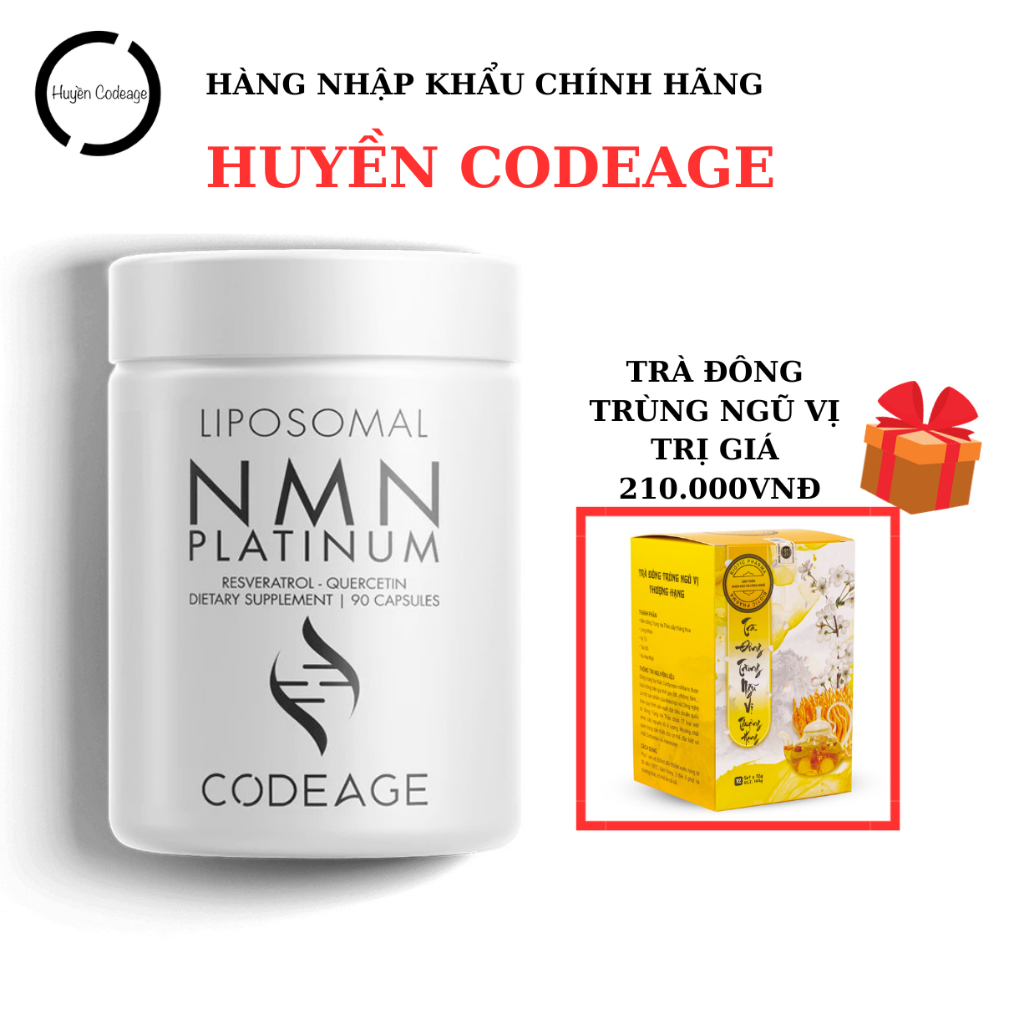 Viên Uống NMN Codeage Liposomal NMN 90 Viên Huyền Codeage CHÍNH HÃNG CÓ TEM QR NHÃN PHỤ | Shopee ...