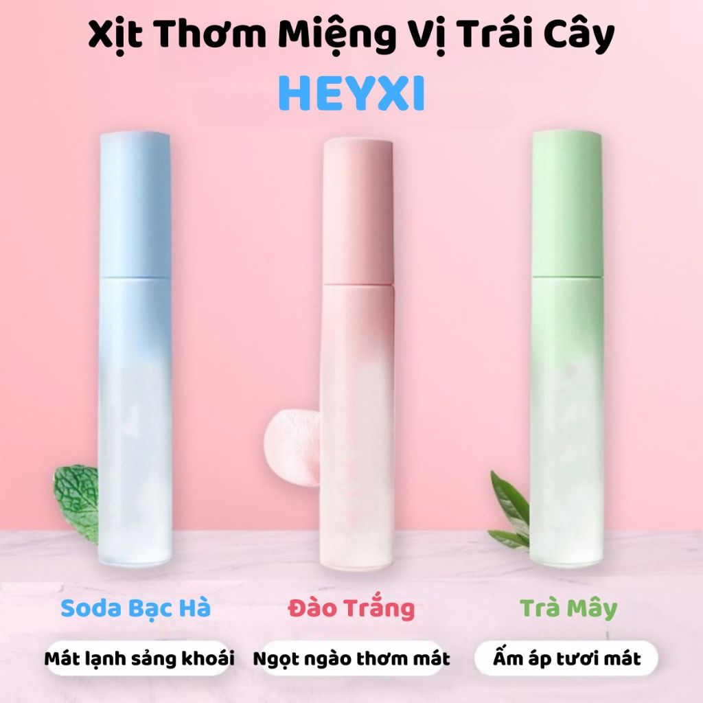 Xịt Thơm Miệng Hàn Quốc HEYXI Chính Hãng Sịt Thơm Miệng Men Vi Sinh ...