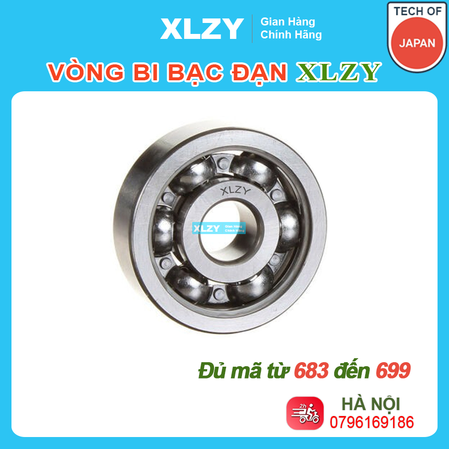 COMBO 10 Vòng bi bạc đạn 683 684 685 686 687 688 689 693 695 696 697 698 699 - vongbibacdanxlzy ...
