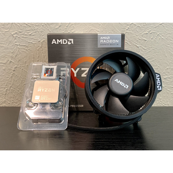 Full Box CPU AMD Ryzen 5 5600G Kèm Quạt Tản Nhiệt -CPU Tích Hợp GPU ...
