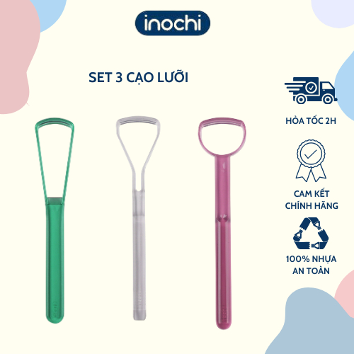 Đồ cạo lưỡi, dụng cụ vệ sinh lưỡi Inochi, dao nạo lưỡi, dụng cụ vệ sinh ...