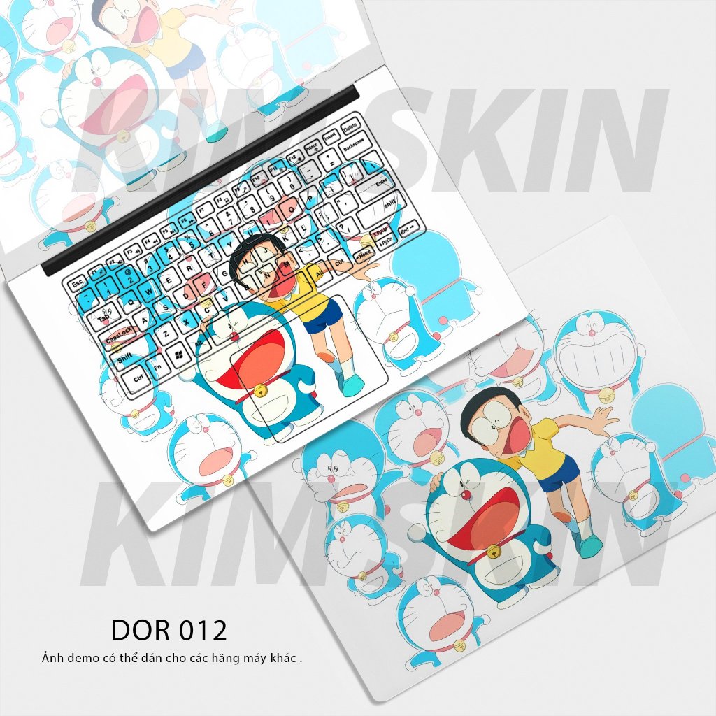Miếng Dán Skin Laptop 12 mẫu DOREMON - Skin Dành Cho Tất Cả Các Dòng ...