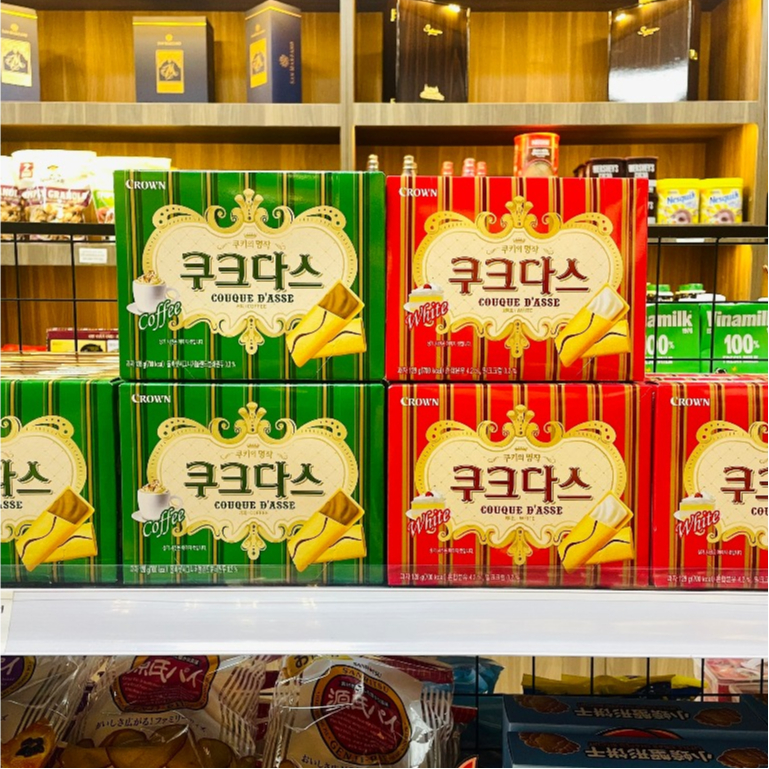Bánh Quy Kẹp Vị Cà Phê/ Vani 128gr Hàn Quốc Couque Dasse | Shopee Việt Nam