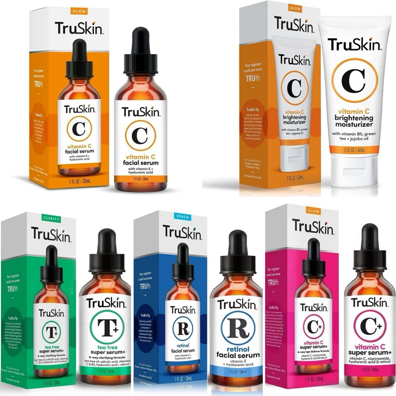Tổng hợp Serum Tru..skin dưỡng trắng và chống lão hoá da siêu lành tính ...