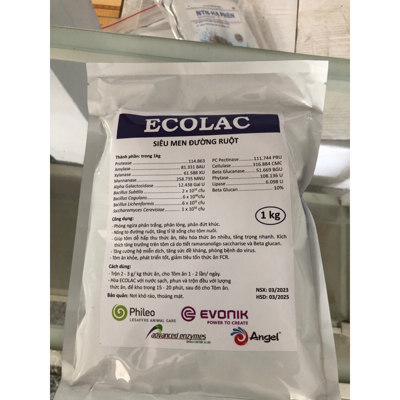 ECOLAC men đường ruột cao cấp chuyên dùng tôm cá | Shopee Việt Nam