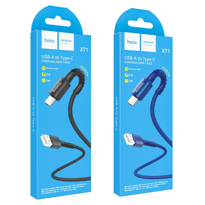 Hoco Chính Hãng - Dây cáp sạc nhanh X1 truyền dữ liệu 2.4A , 3A Type C ...