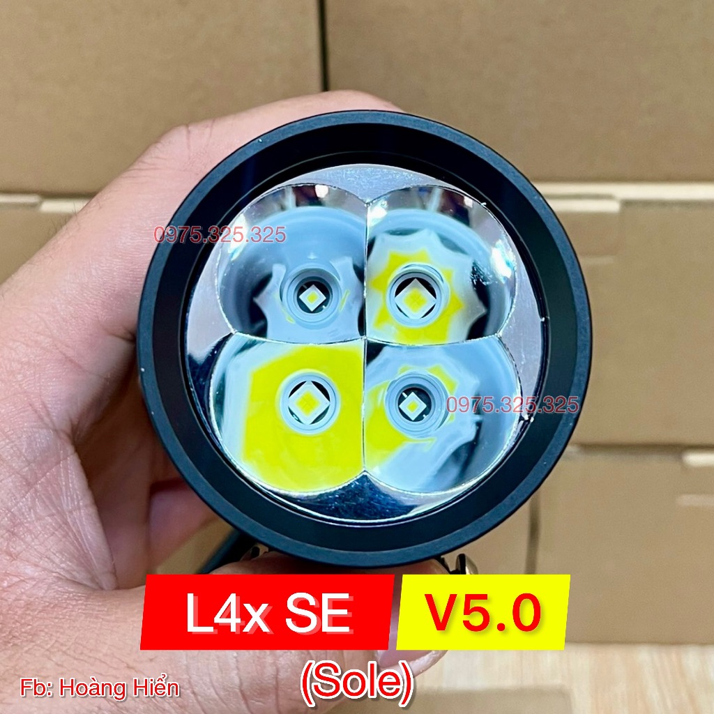 [CHÍNH HÃNG] Đèn trợ sáng L4X SE V5.0 Sole 78W và Gom 70W Osram L4xSe OMG Olight v5 OMGLight ...