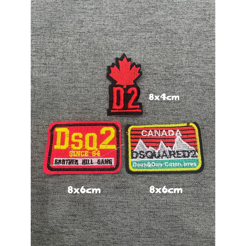 Patch vải ủi nhiệt hình thêu mác dsq2 | Shopee Việt Nam