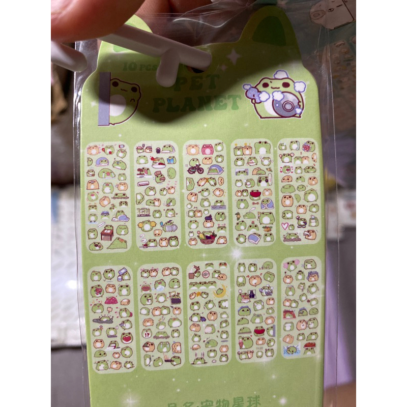 Sticker tai mèo trong set 10 tấm | Shopee Việt Nam