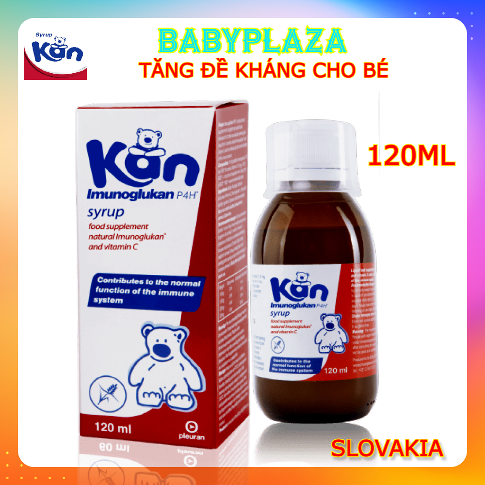 [HOẢ TỐC] Siro Kan ImunoGlukan hỗ trợ miễn dịch nâng cao sức đề kháng ...