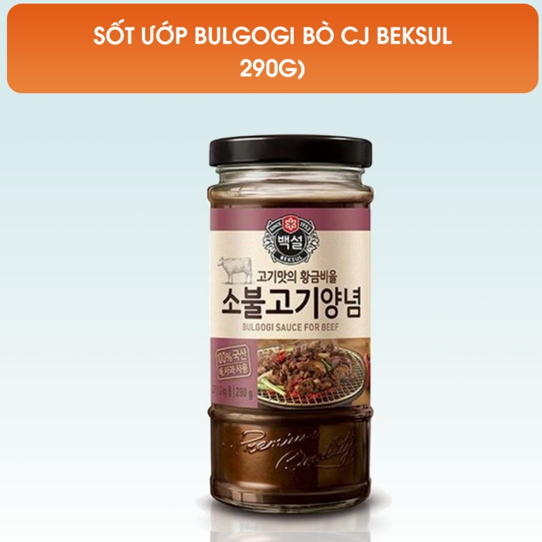 (toàn quốc) Xốt ướp thịt nướng Hàn Quốc vị Bò Bulgogi CJ Beksul 290g - Nhập khẩu từ Hàn Quốc ...