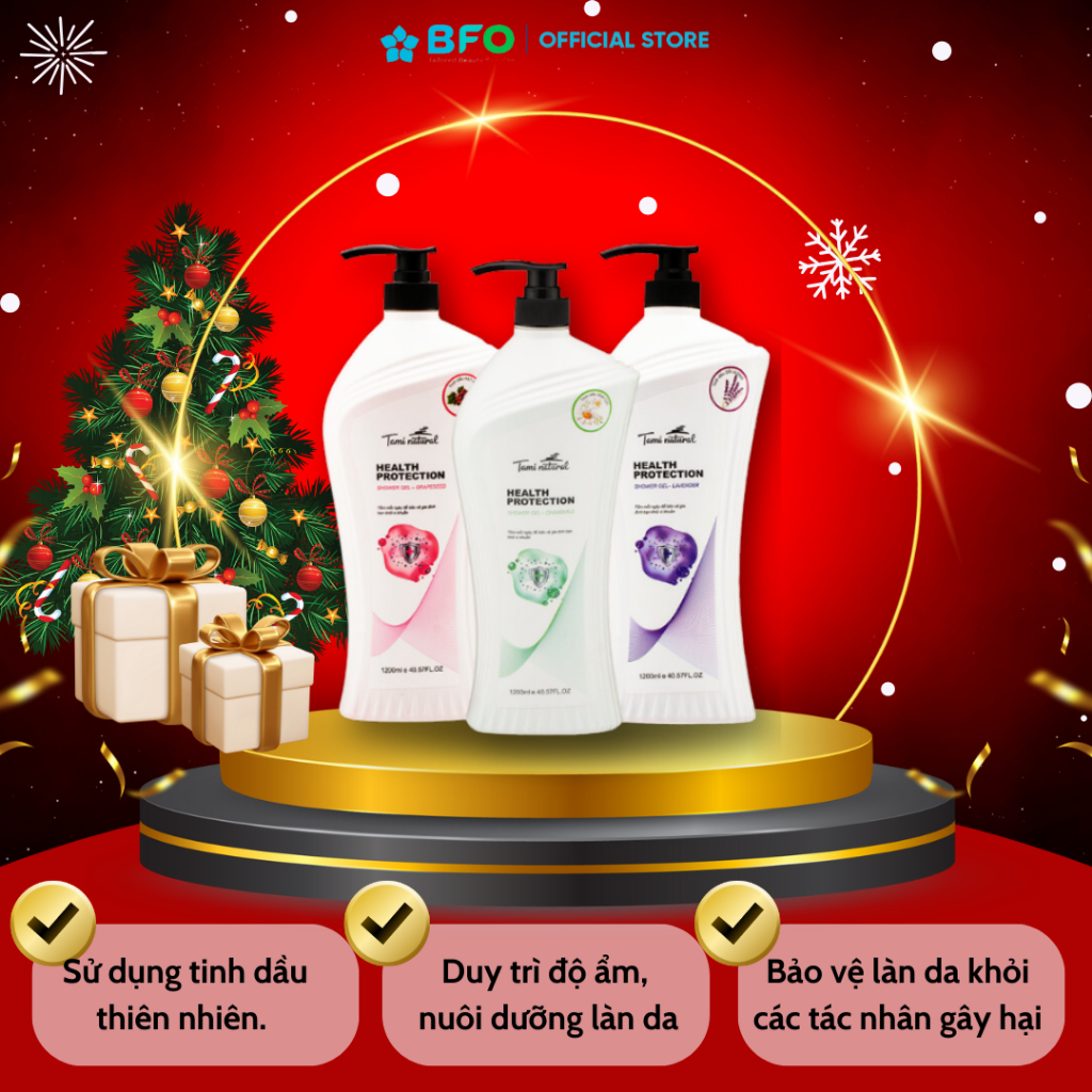 Sữa tắm gia đình Heath Protection Tami Natural 1200ml | Shopee Việt Nam