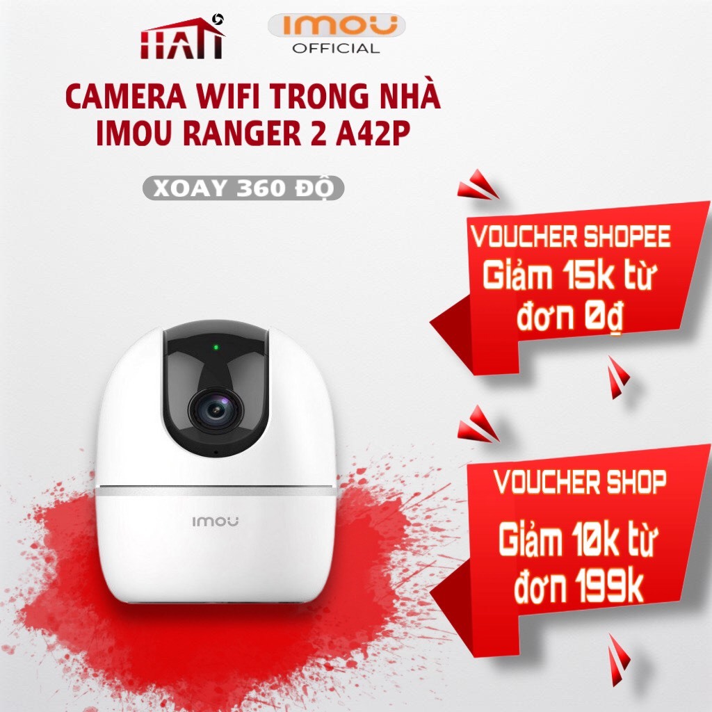 Camera Wifi A42 IMOU 4MP ( HÀNG CHÍNH HÃNG) | Shopee Việt Nam