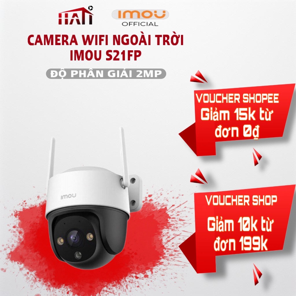 Camera IP WIFI (HÀNG CHÍNH HÃNG) Imou S21FP 2.0MP | Shopee Việt Nam