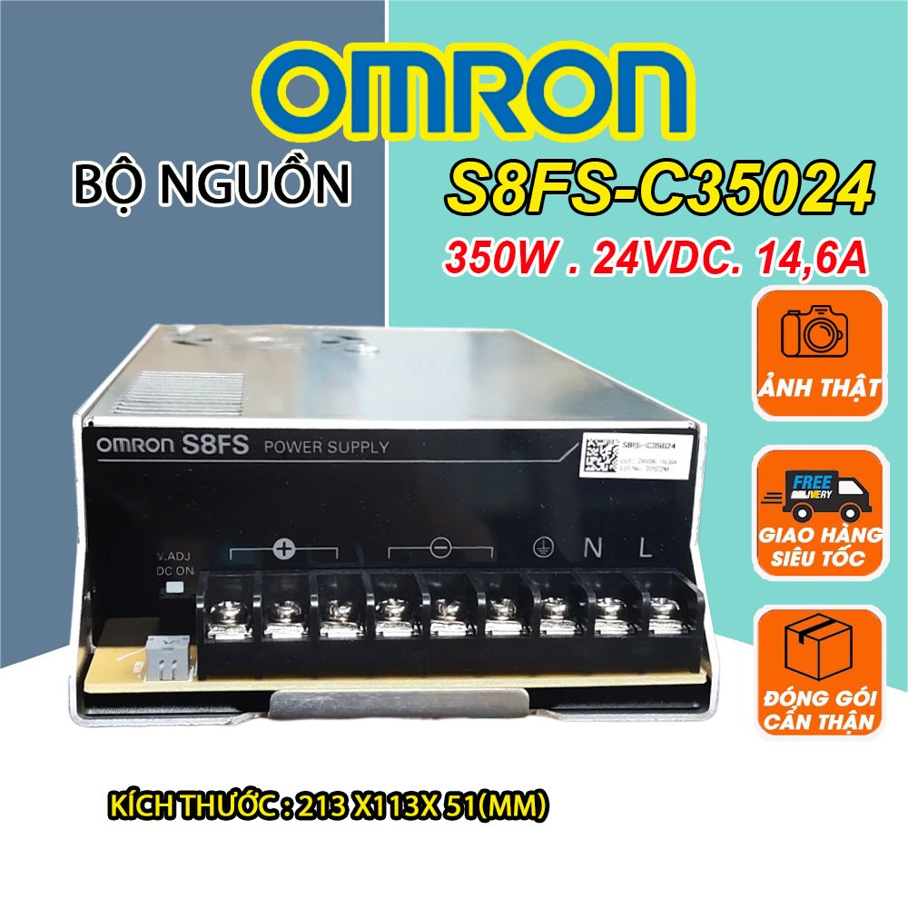 Bộ nguồn 350W 24V Omron S8FS-C35024 chính hãng Adapter chất lượng cao | Shopee Việt Nam