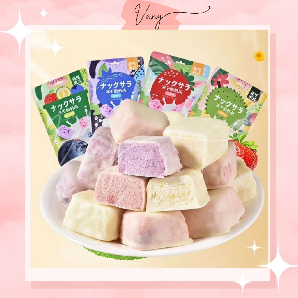 Sữa Chua Viên Sấy Lạnh YUMI Vị Trái Cây Gói 45gr | Shopee Việt Nam