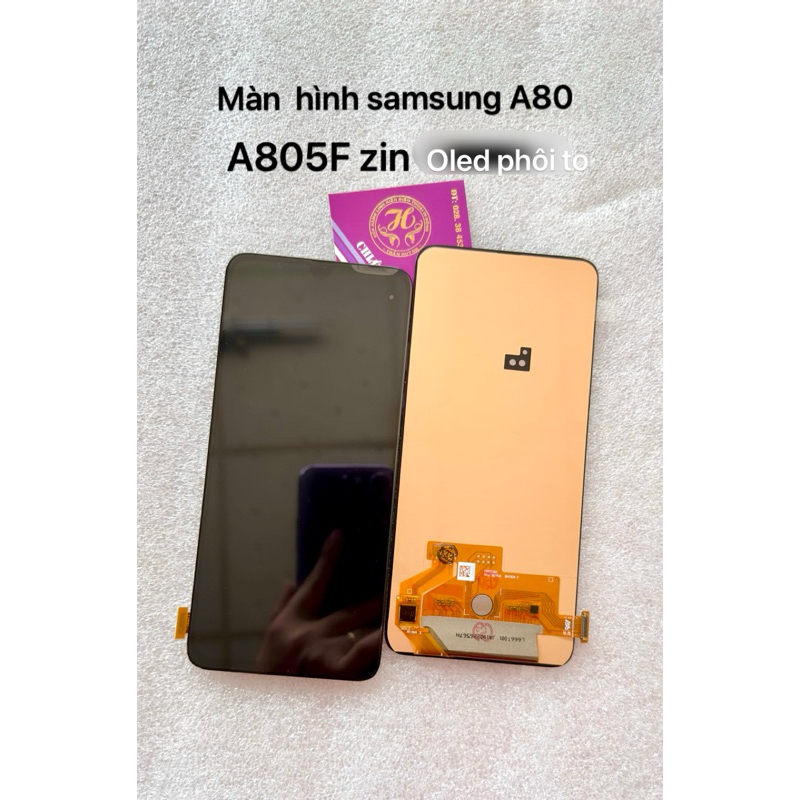 Màn hình samsung A80/A805F zin oled phôi to (giọt nước) | Shopee Việt Nam