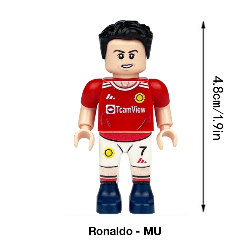 Mô hình lego mini cầu thủ bóng đá Ronaldo Messi Neymar | Shopee Việt Nam