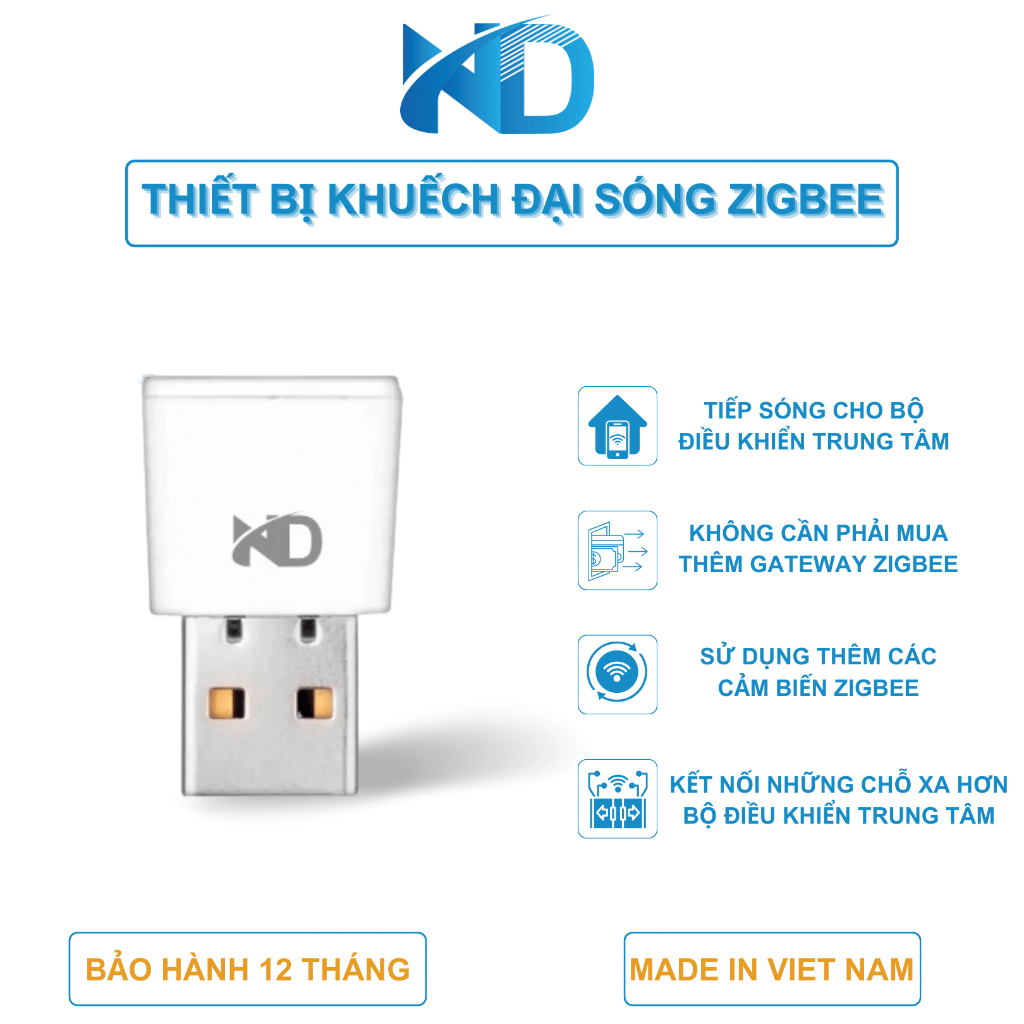 Thiết bị khuếch đại sóng Zigbee (USB Zigbee Repeater) | Shopee Việt Nam