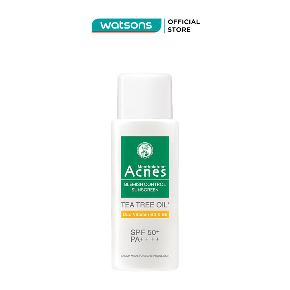 Sữa Chống Nắng Acnes Ngăn Ngừa Mụn Blemish Control Sunscreen SPF50+ PA ...