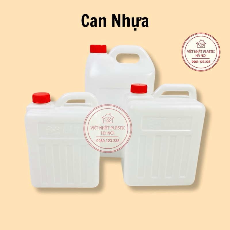 Can nhựa 2L, 3L Việt Nhật, can đựng rượu hoá chất | Shopee Việt Nam