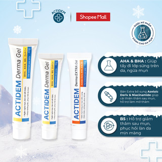 Gel giảm mụn Actidem Derma Gel 18/40gr | Shopee Việt Nam