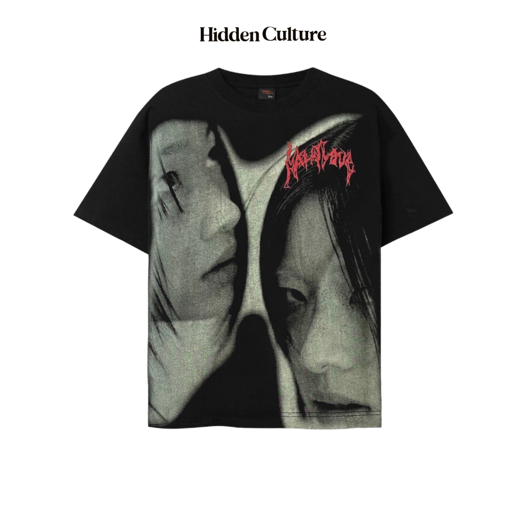 Áo Thun Oversize Hidden Culture - MAD LOVE T-SHIRT - Black | Shopee ...