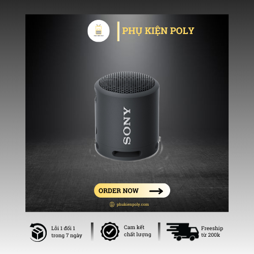 Loa Bluetooth Sony SRS-XB13 PL01 | Shopee Việt Nam