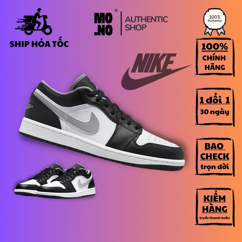 [Hàng Chính Hãng] Giày Ari Jordan 1 Low Smoke Grey V3 Bản Cao Cấp ...
