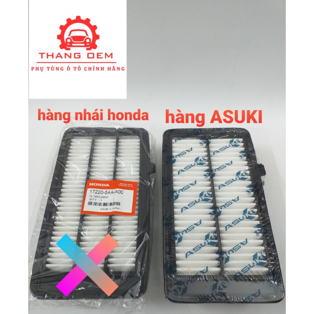 [CHÍNH HÃNG ASUKI JAPAN] lọc gió động cơ Honda Civic 1.5L (2016-2021 ...