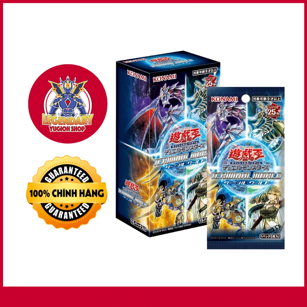 [Hộp Bài Yugioh Chính Hãng] Terminal World TW01 (OCG) - Siêu Phẩm In Lại Core Card Trong Duel ...