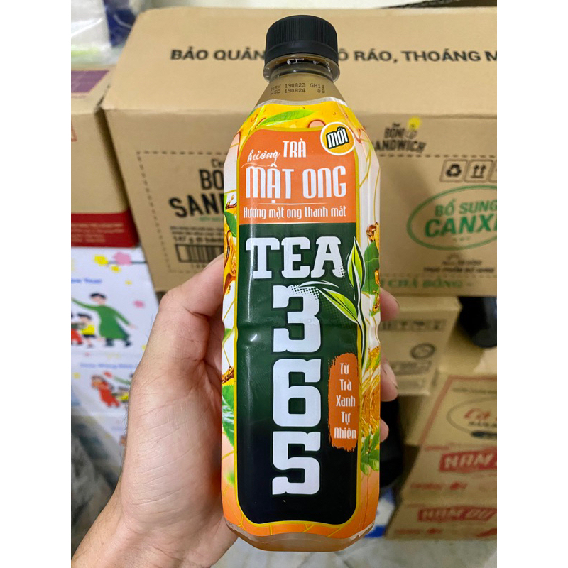 Trà mật ong Tea 365 vị trà xanh tự nhiên chai 500ml | Shopee Việt Nam