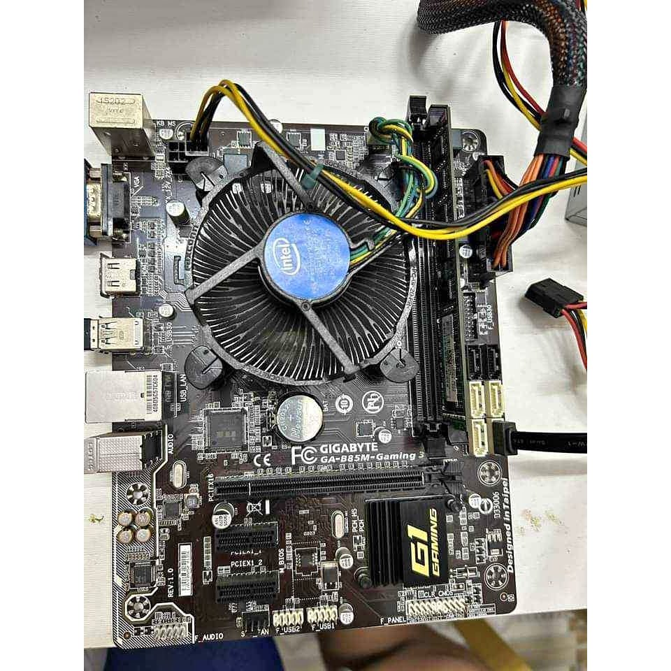 Main H61 H81 B75 B85 các hãng. tặng keo+pin cmos | Shopee Việt Nam