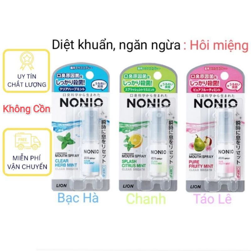 Xịt thơm miệng, diệt khuẩn Nonio Nhật bản | Shopee Việt Nam