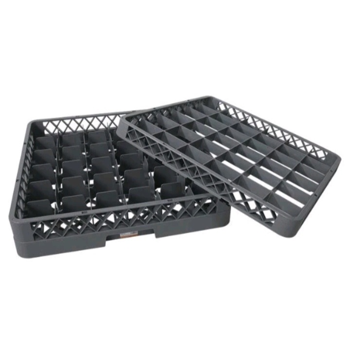 Rack Nhựa Đựng Ly 36 Ngăn Dùng Cho Máy Rửa Chén Công Nghiệp / Rack Nối ...