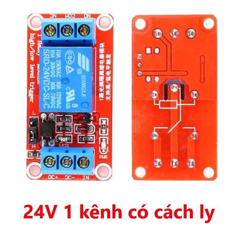Module Relay 5VDC 12VDC 1 Kênh 2 Kênh - Mạch Relay 5V 12V 1 kênh 2 Kênh ...
